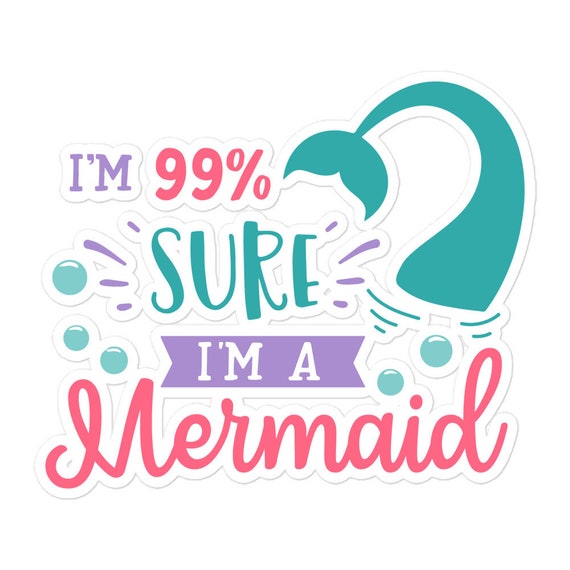 Mermaid Vinyl Sayings Mermaid Funny Stickers Sarcastic Quotes Sassy