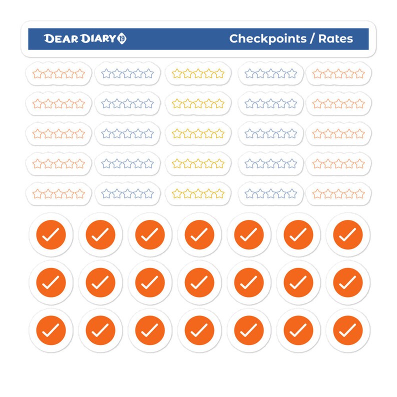 Daily ADHD BPD Planner Stickers Sheet Anxiety Bipolar Disorder Mental ...