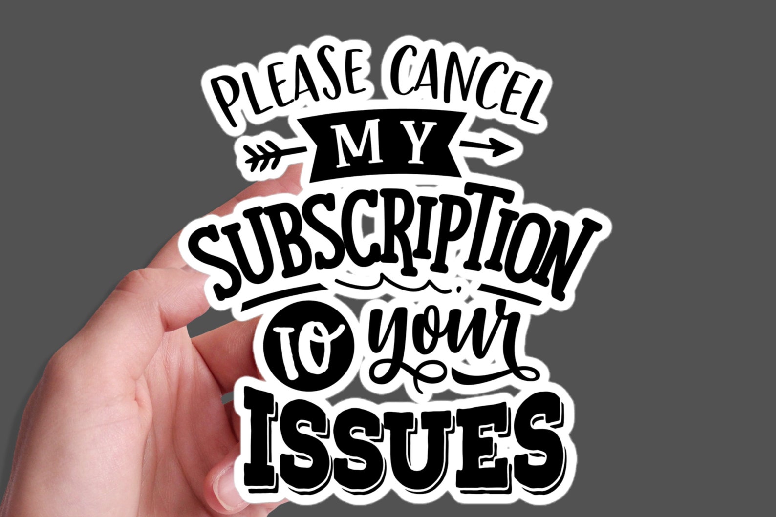 Funny Sarcastic Stickers Mental Health Saying Humor Inspirational ...