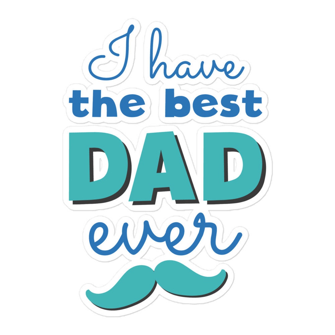 Father Day Stickers Funny Cute Dad Grandpa Gift Vinyl Car Decal ...