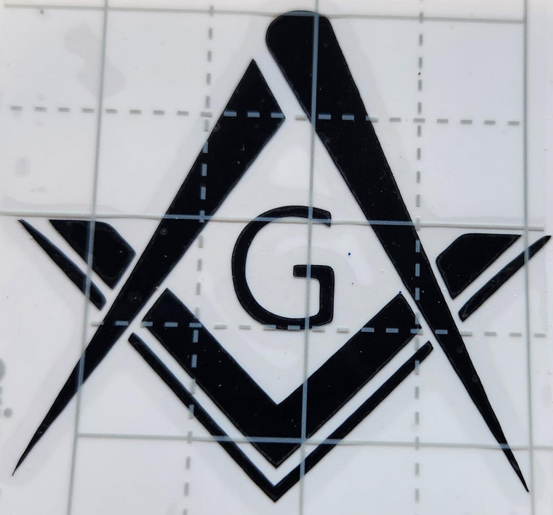 Masonic Square and Compasses Sheet of 12 - Etsy