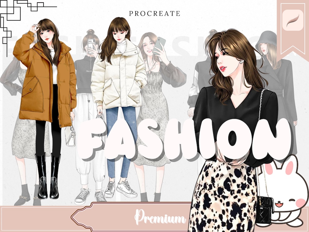 500+ Procreate Clothes Brushes Stamps, Procreate Fabric Brushes, Fabric ...