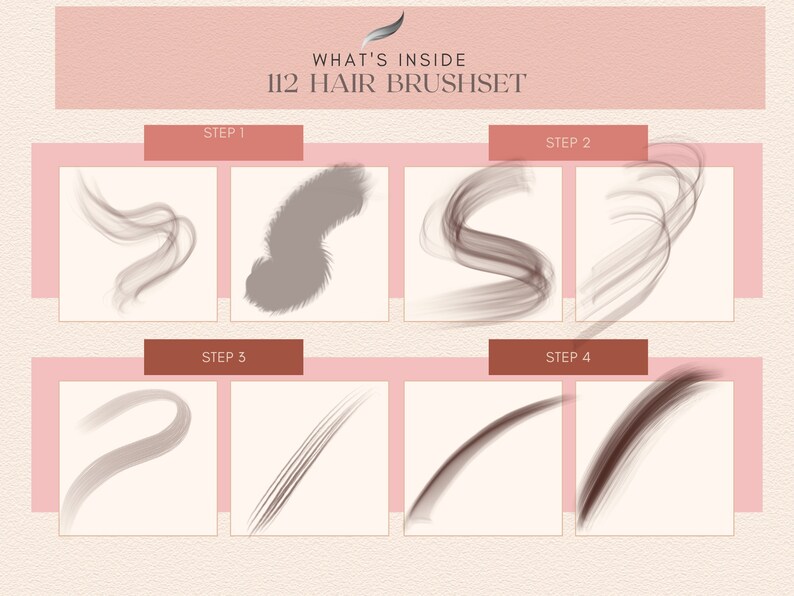 Hair Brushes for Procreate, Procreate Hair Brushes for Procreate ...