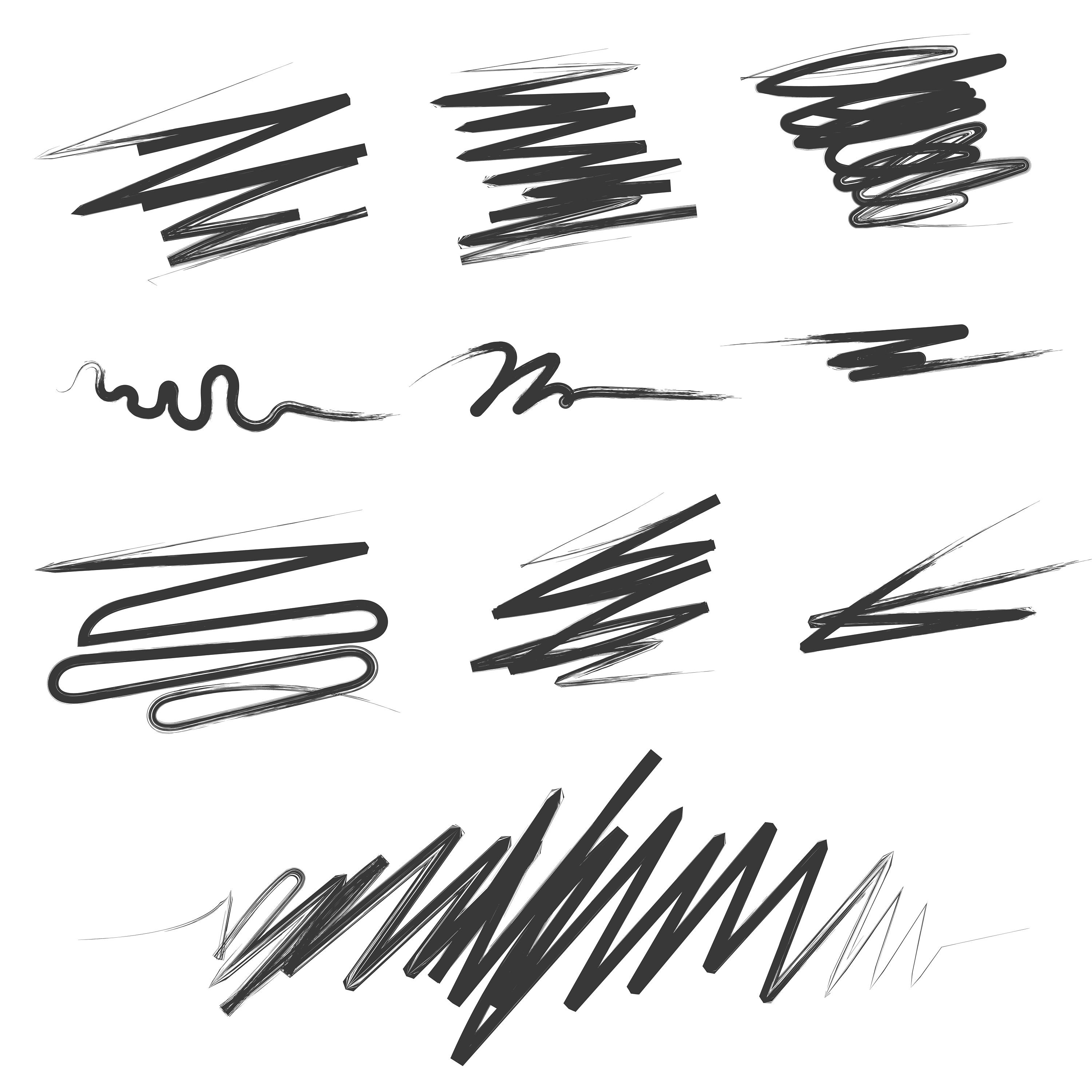 Procreate - Fine Liner Brush Set | Micron Pen Fineliners, Stipple ...