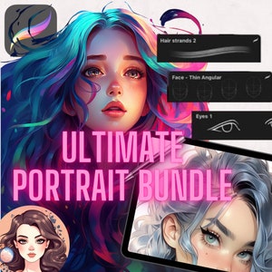 Procreate Portrait - Etsy