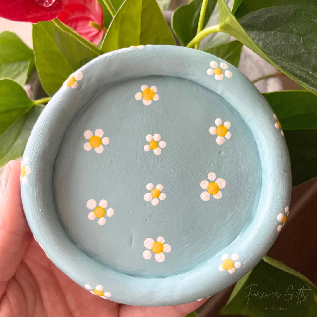 Bridesmaid Strawberry Custom Name Clay Ring Trinket Dish Jewelry ...