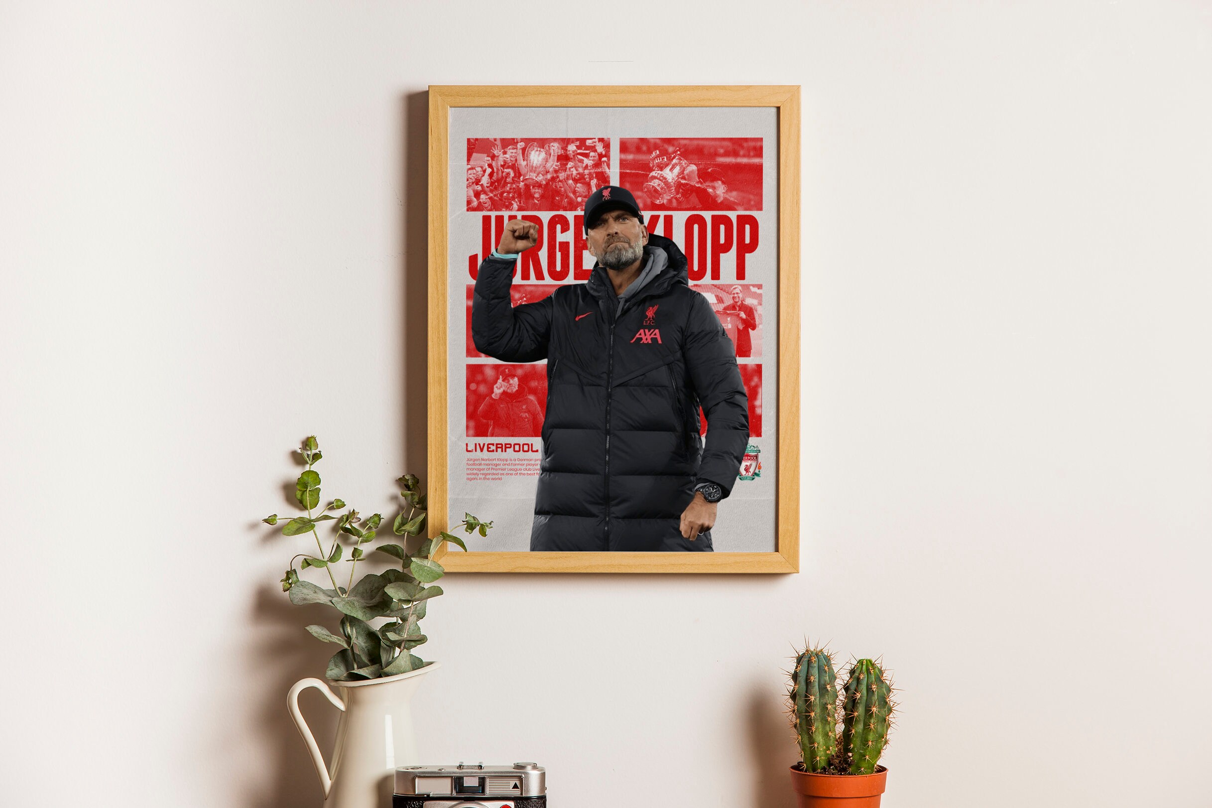 Jurgen Klopp Liverpool, Printable A3 Sport Wall Art, Gift for Boy ...