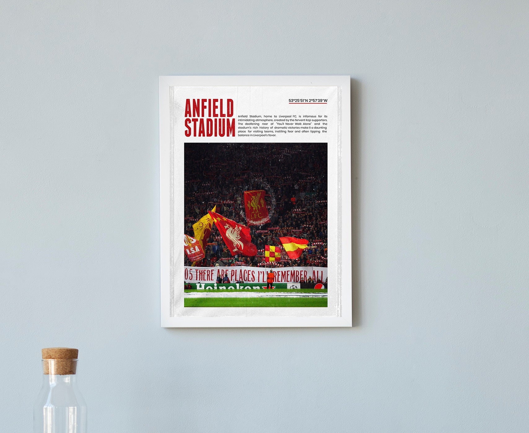 Anfield Liverpool, Printable A3 Sport Wall Art, Gift for Boy, Poster A3 ...