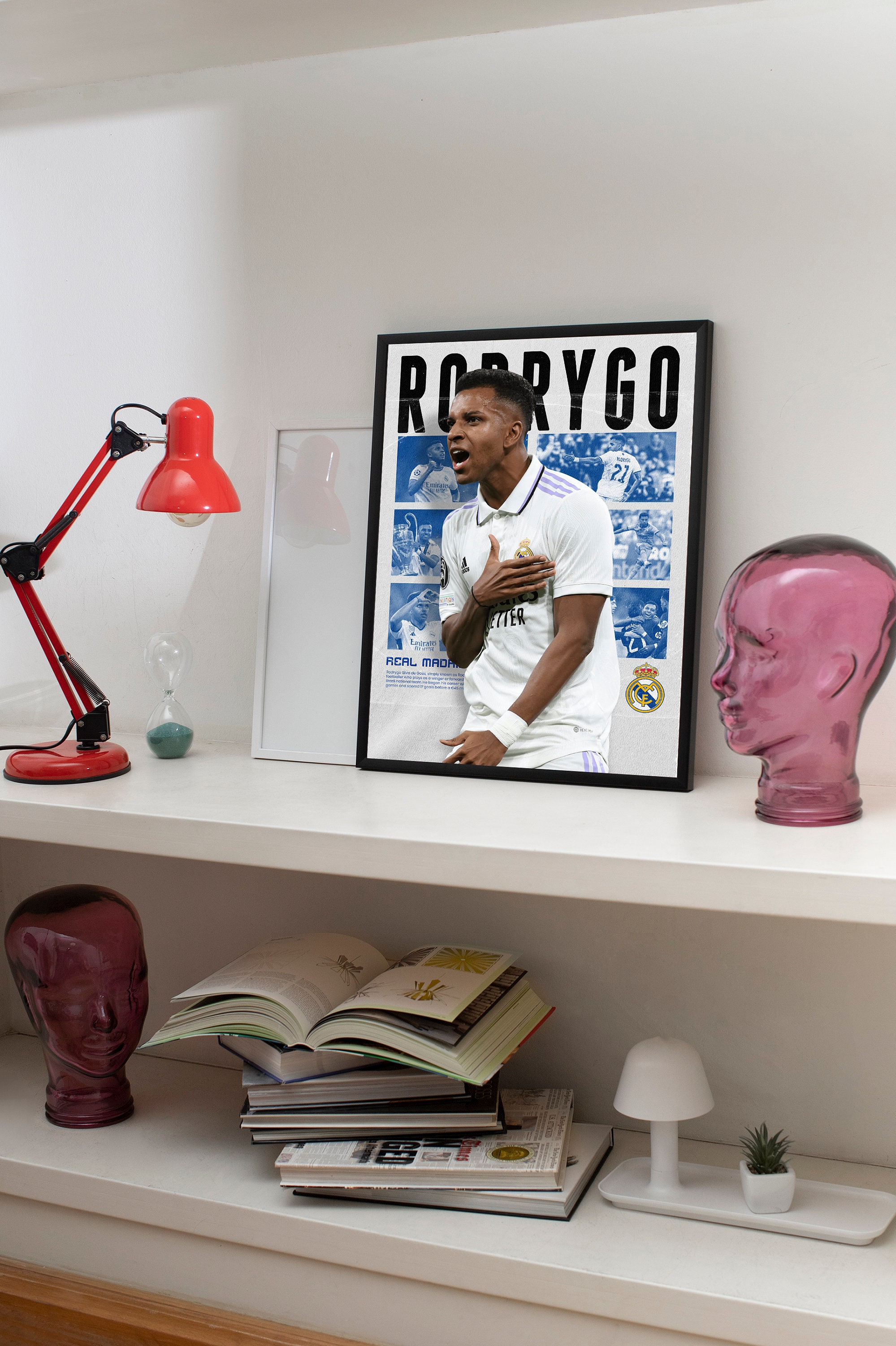 Rodrygo Real Madrid, Printable A3 Sport Wall Art, Gift for Boy, Poster ...