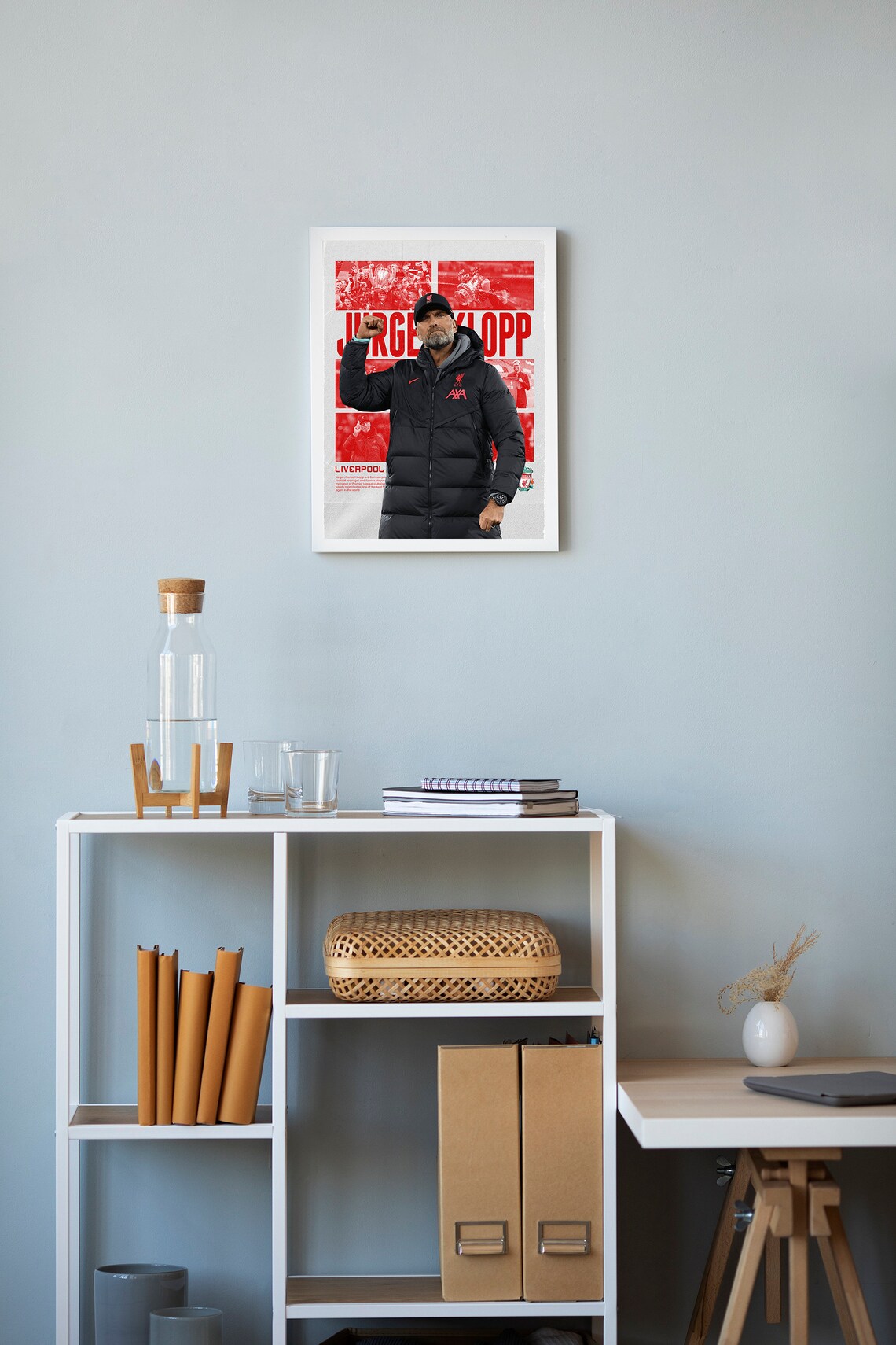 Jurgen Klopp Liverpool, Printable A3 Sport Wall Art, Gift for Boy ...