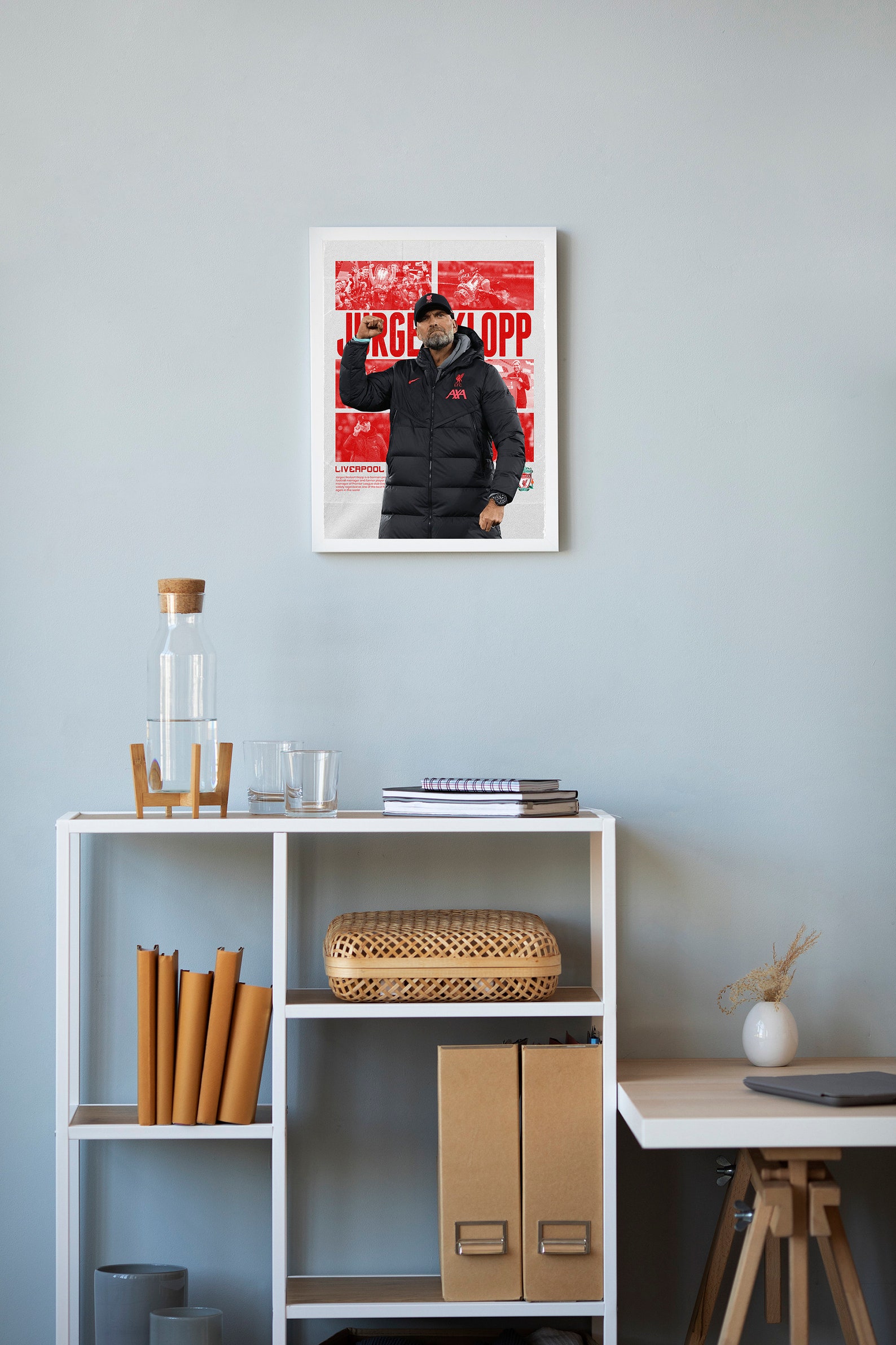 Jurgen Klopp Liverpool, Printable A3 Sport Wall Art, Gift for Boy ...