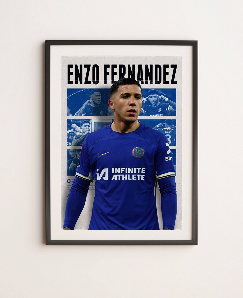 Cole Palmer, Enzo Fernandez, Chelsesa Poster Gift,set of 3 Poster ...