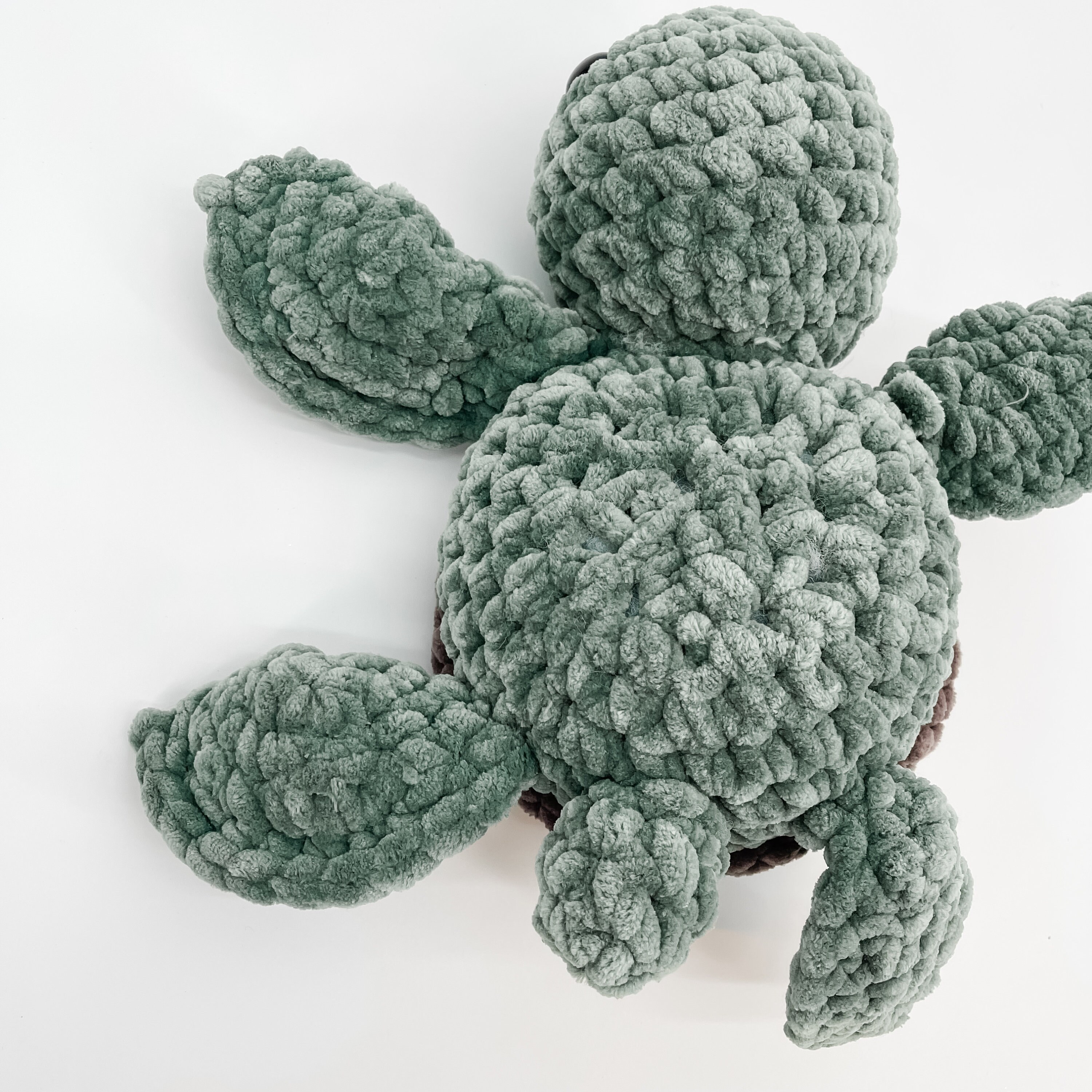 Crochet Turtle Cute Soft Cuddle Gift Ideas Plushie Animal Sea Animal ...