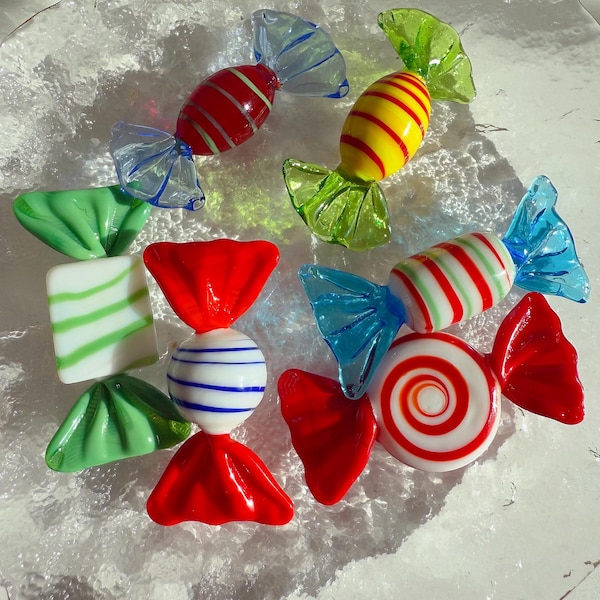 Glass Candy Dish - Etsy