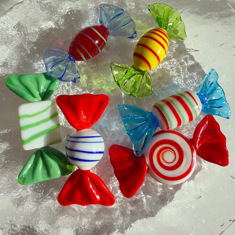 Mini Christmas Candy Dish - Etsy