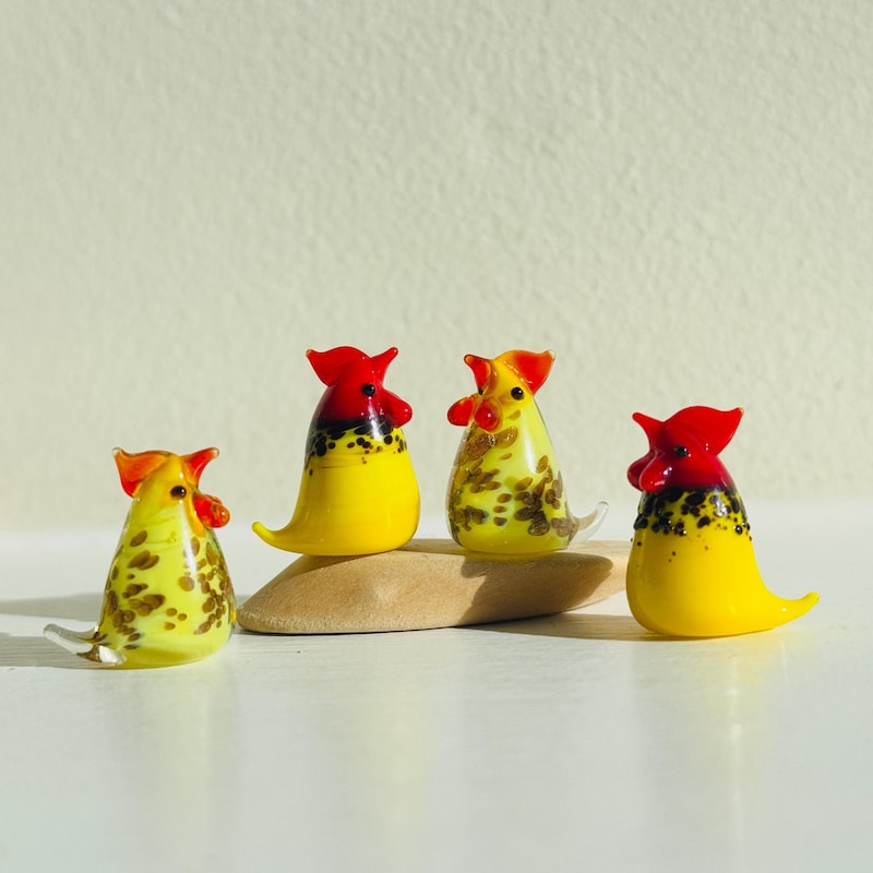 Glass Chicken - Etsy