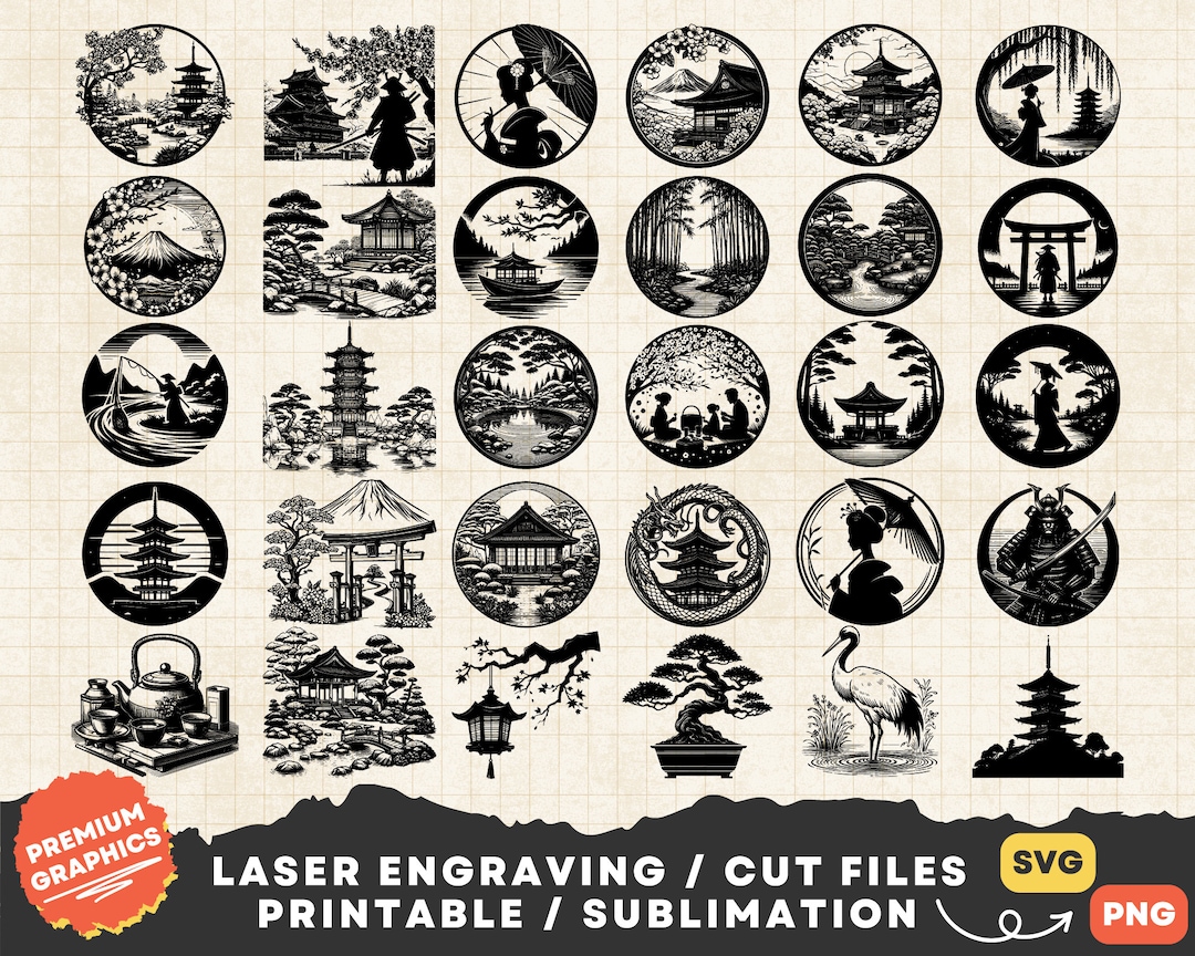 Japan Scene Svg, Japan Svg, Picture of Japan Svg, Japan Clipart Png ...