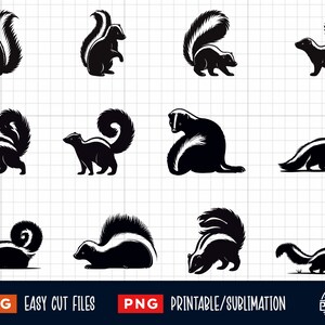 26 Skunk SVG Bundle, Skunk Svg, Skunk Png, Skunk Fart Svg, Skunk Cut ...