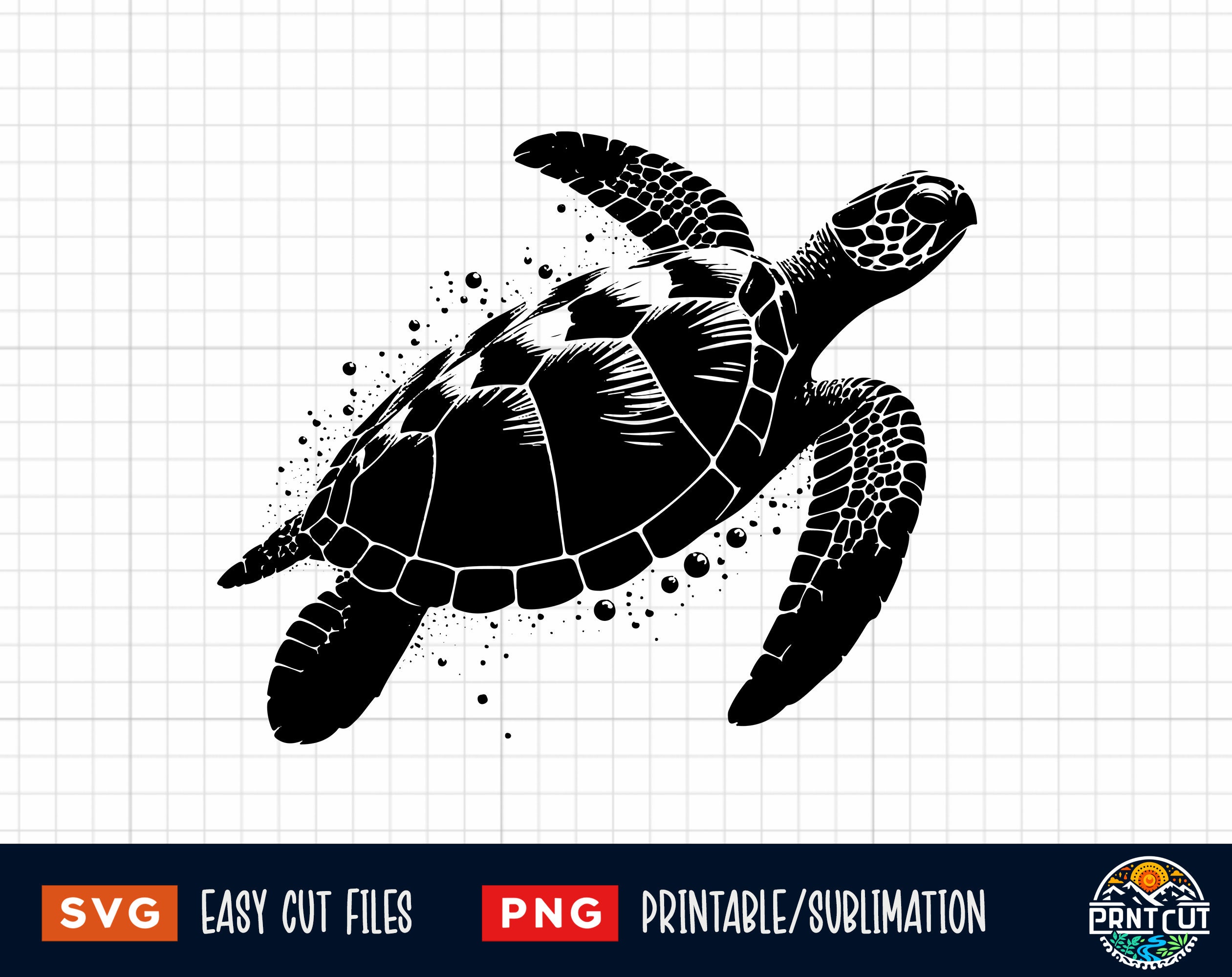 9 Sea Turtles Svg Png Bundle, Sea Turtle Svg, Underwater Svg, Tortoise ...