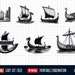 25 VIKING Ship SVG Bundle, Viking Boat Svg, Viking Vessel Svg, Viking ...