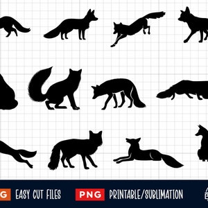 30 Fox SVG Bundle, Fox Svg, Fox Png, Foxes Svg Png, Fox Cut File, Fox ...