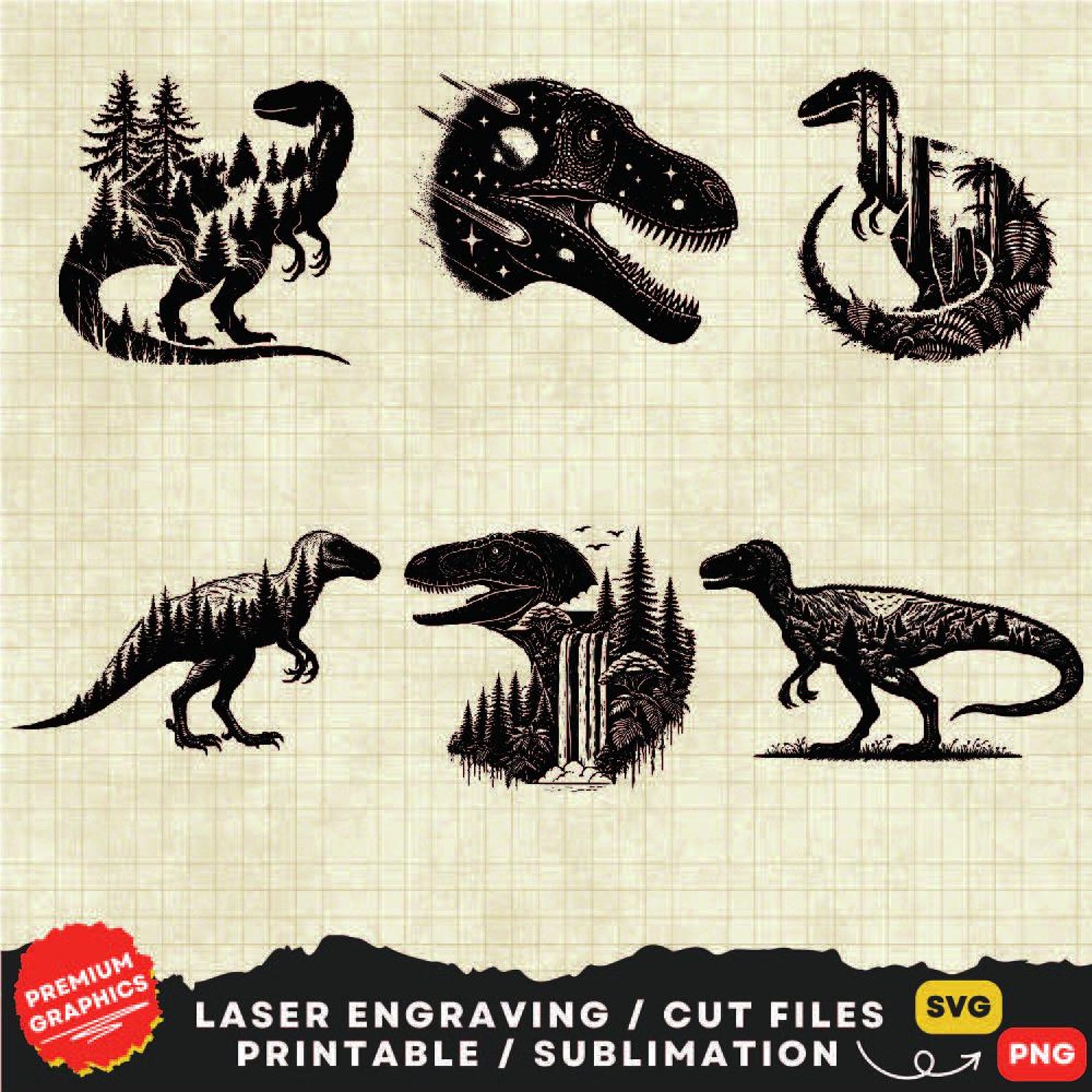 25 Raptor Scene Svg, Raptors Scene Svg, Raptor Svg Png, Dinosaur Svg ...