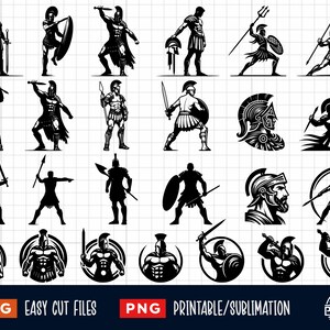 33 Gladiators Bundle, Gladiator Svg, Gladiator Png, Gladiator Clipart ...