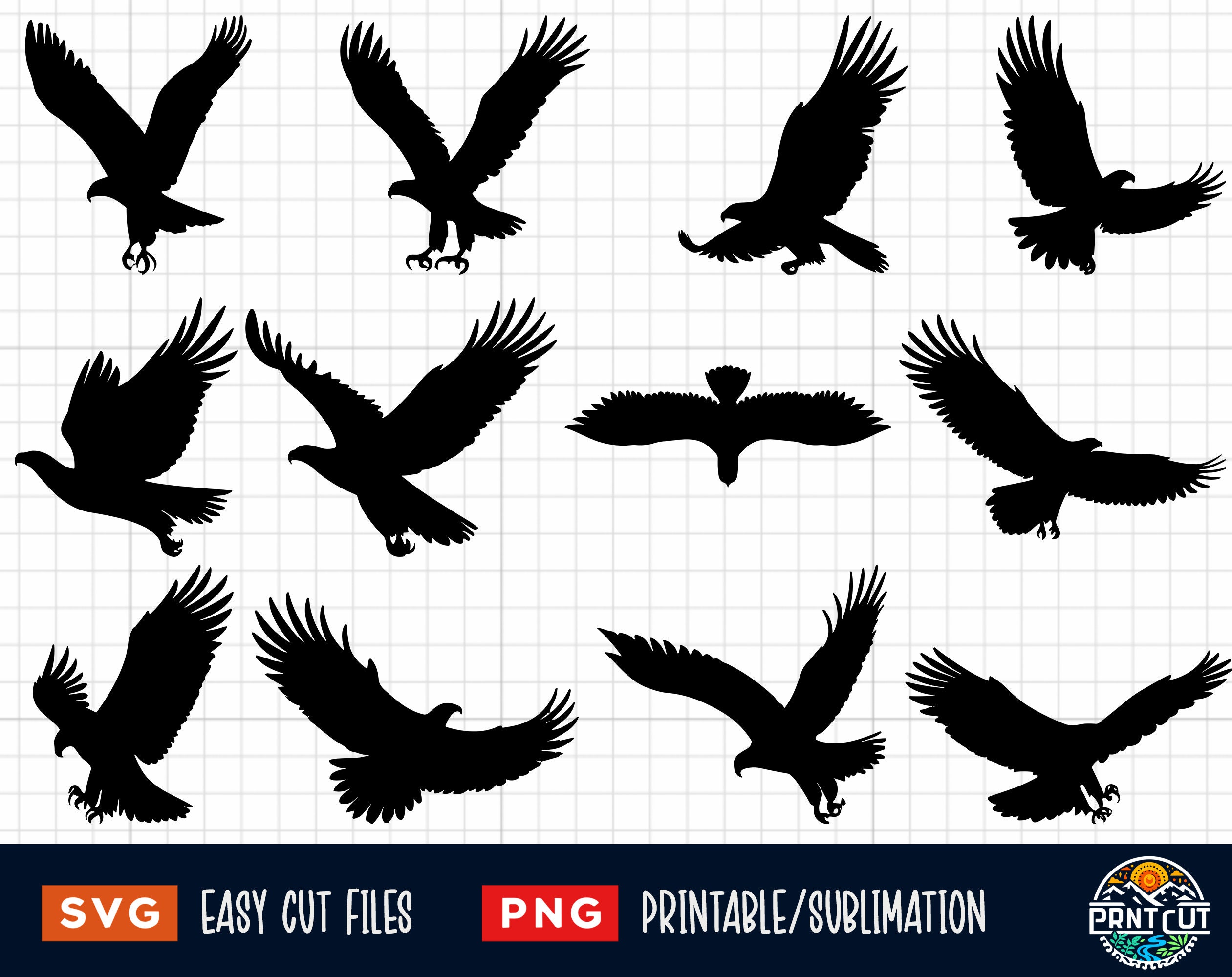 30 Eagle SVG Bundle, American Eagle Svg, Eagle Png, Eagles Svg, Eagle ...