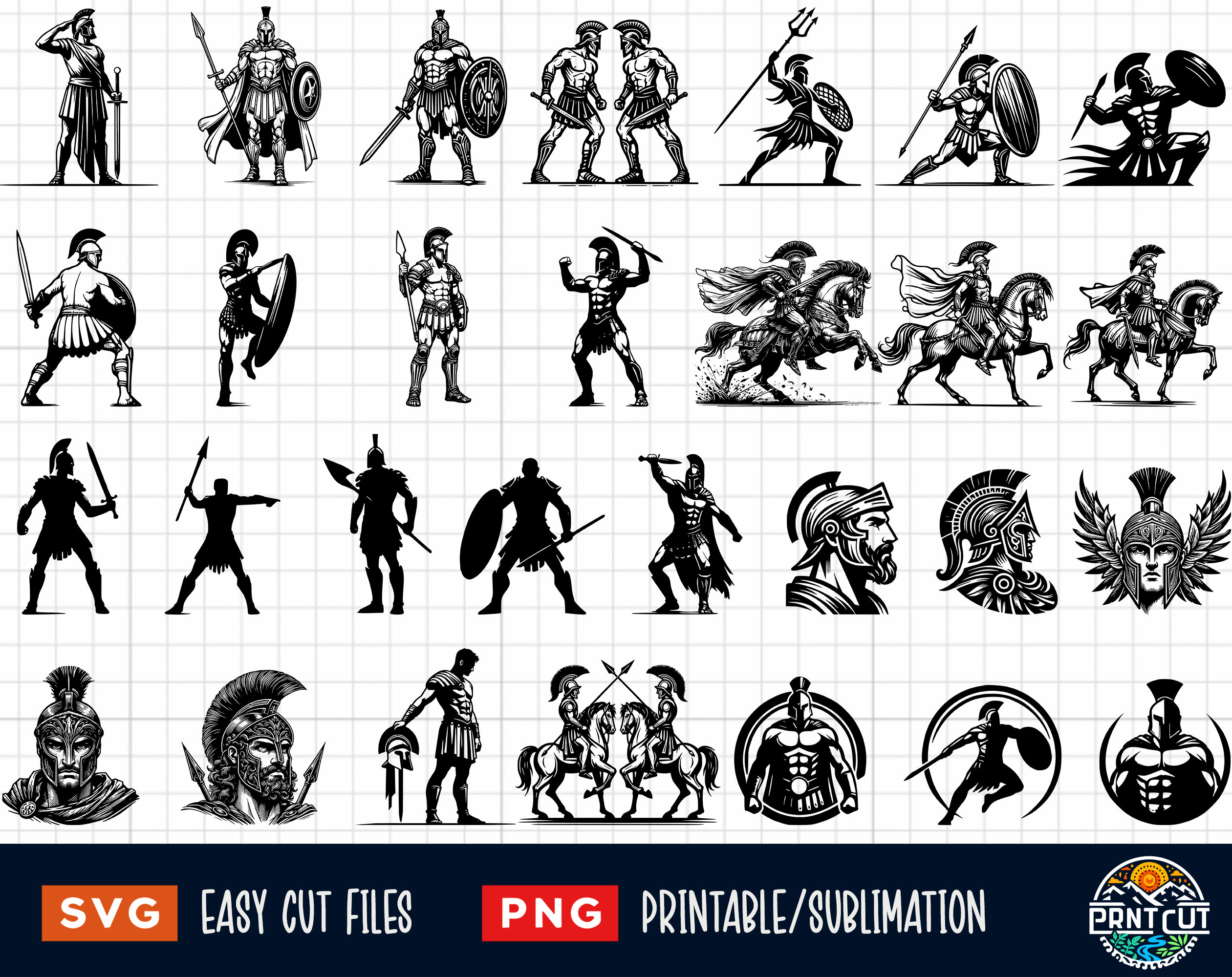 33 Gladiators Bundle, Gladiator Svg, Gladiator Png, Gladiator Clipart ...