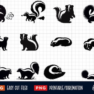 26 Skunk SVG Bundle, Skunk Svg, Skunk Png, Skunk Fart Svg, Skunk Cut ...
