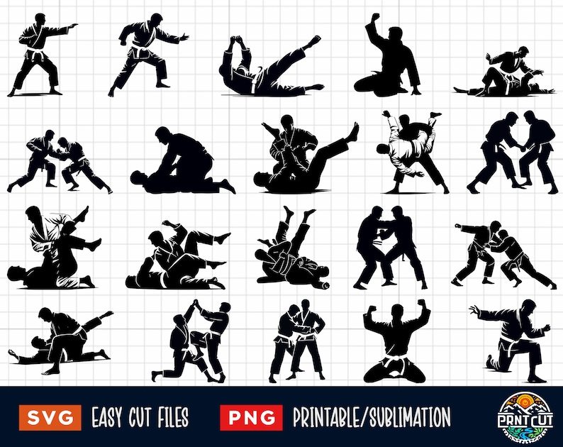 30 Brazilian Jiu-jitsu SVG, Jiu-jitsu Svg, Jiu-jitsu Png, Jiu Jitsu Svg Png, Jiu-jitsu Print ...