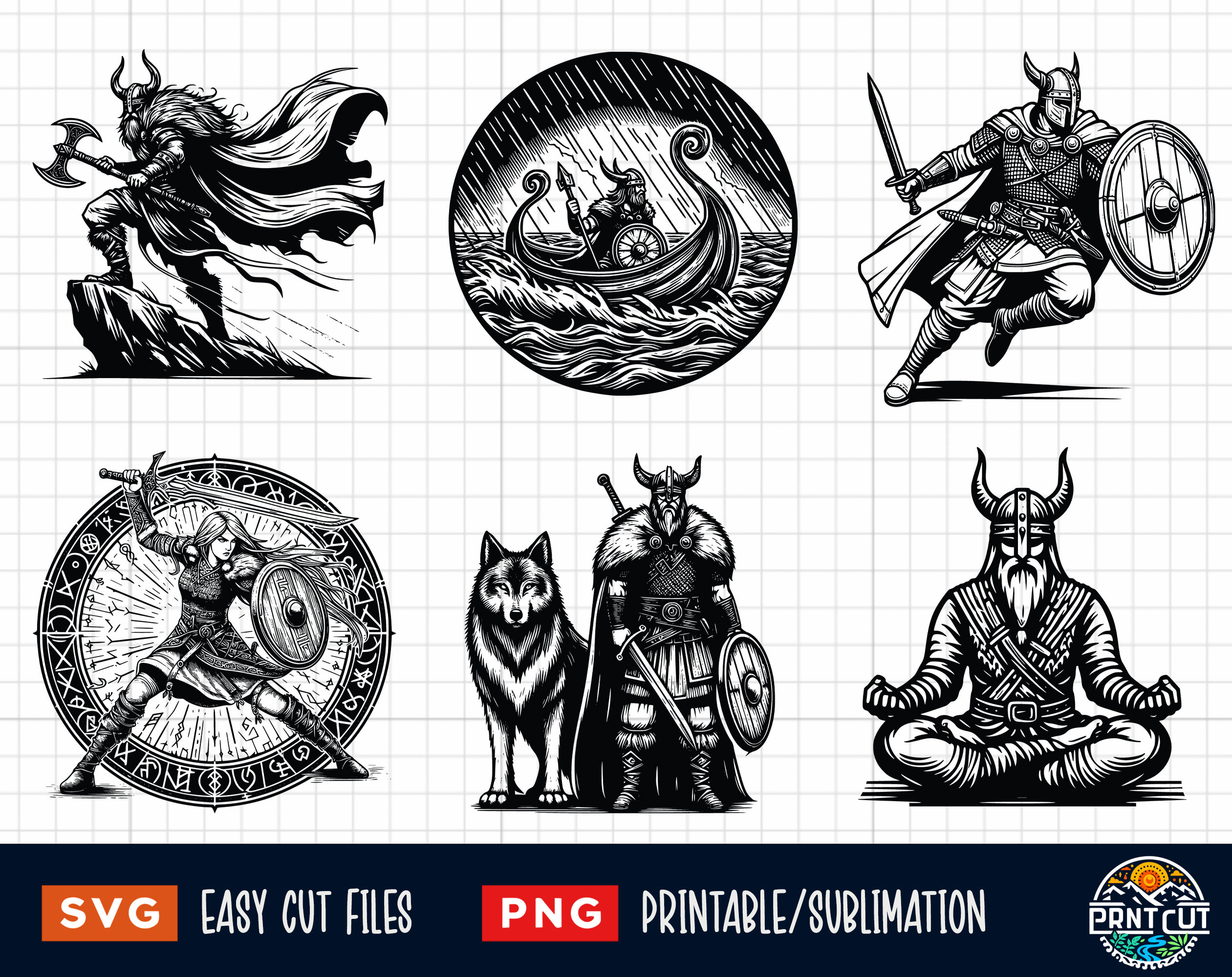 25 VIKING SVG Bundle, Viking Warrior Svg, Warrior Svg, Viking Head Svg ...