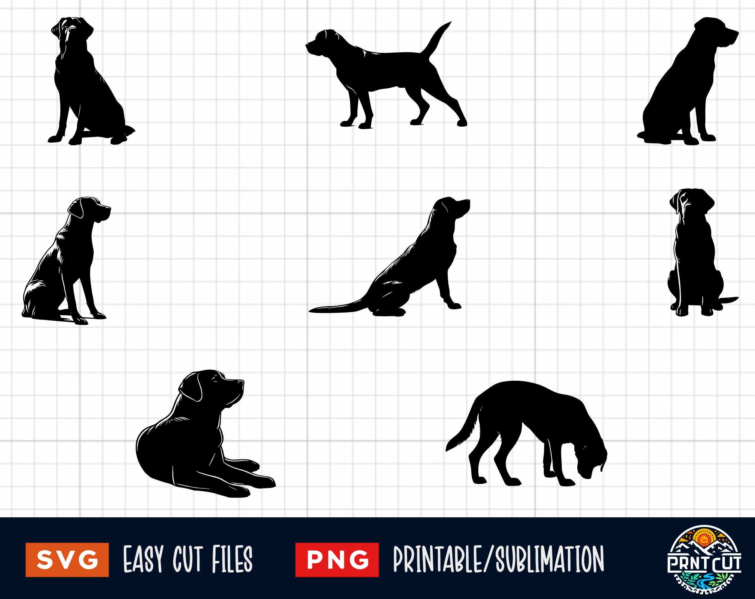 30 Labrador SVG Bundle, Labrador Svg, Labrador Png, Labrador Dog Svg ...