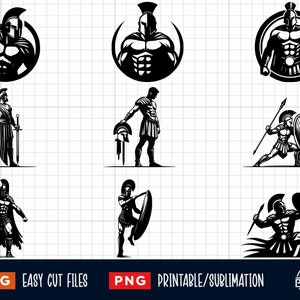 33 Gladiators Bundle, Gladiator Svg, Gladiator Png, Gladiator Clipart ...