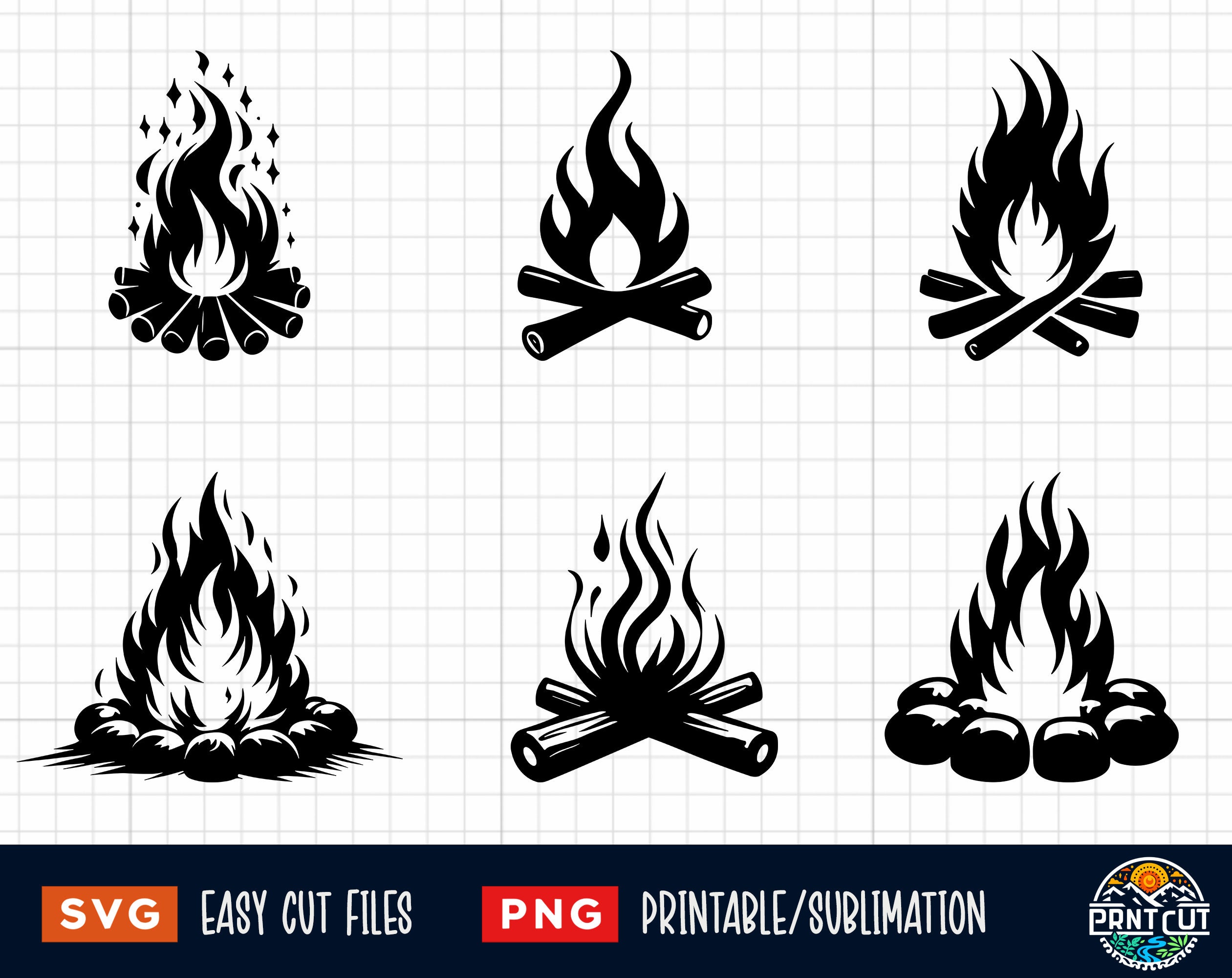 30 Campfire SVG Bundle, Campfire Svg, Campfire Png, Camp Fire Svg Png ...