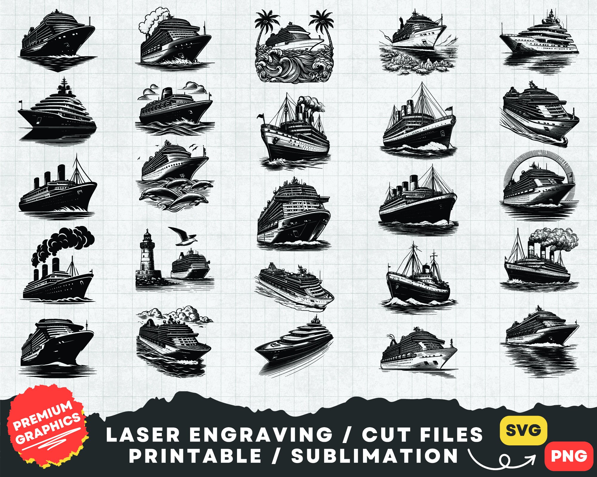 25 Cruise Ship Svg, Cruise Svg, Cruise Ship Png Clipart, Cruise Boat ...