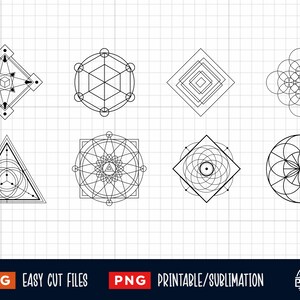 35 Sacred Geometry SVG Bundle, Sacred Geometry Svg, Sacred Geometry Png ...
