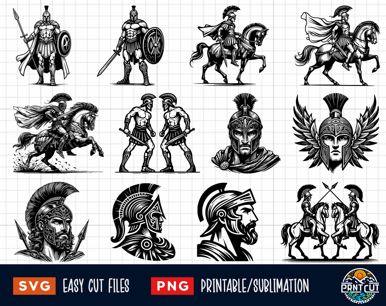 33 Gladiators Bundle, Gladiator Svg, Gladiator Png, Gladiator Clipart ...