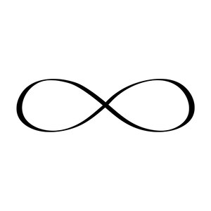 Infinity Symbol Clipart PNG and JPG - Etsy