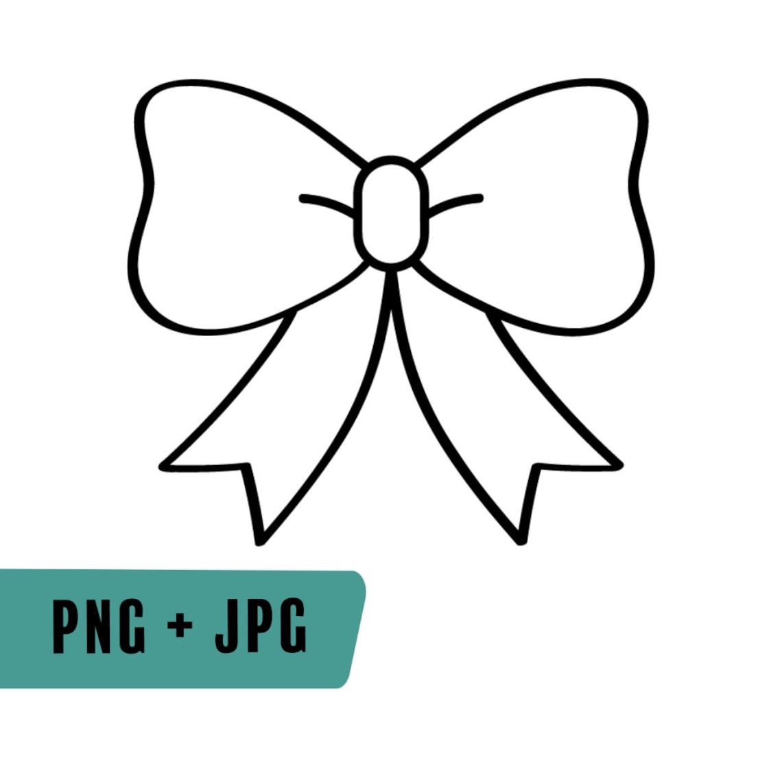Bow Clip Art PNG and JPG - Etsy