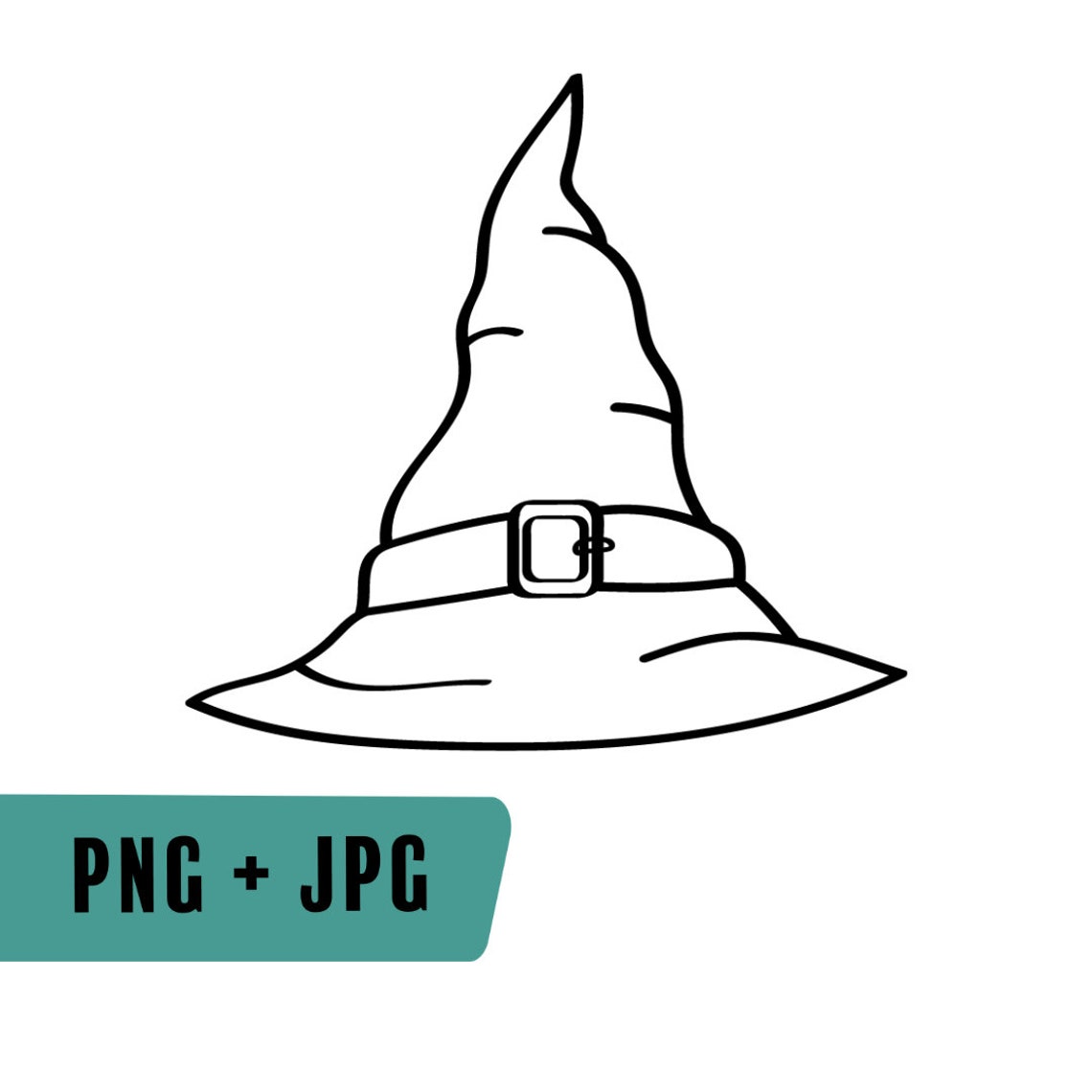 Witches Hat Clip Art PNG and JPG - Etsy