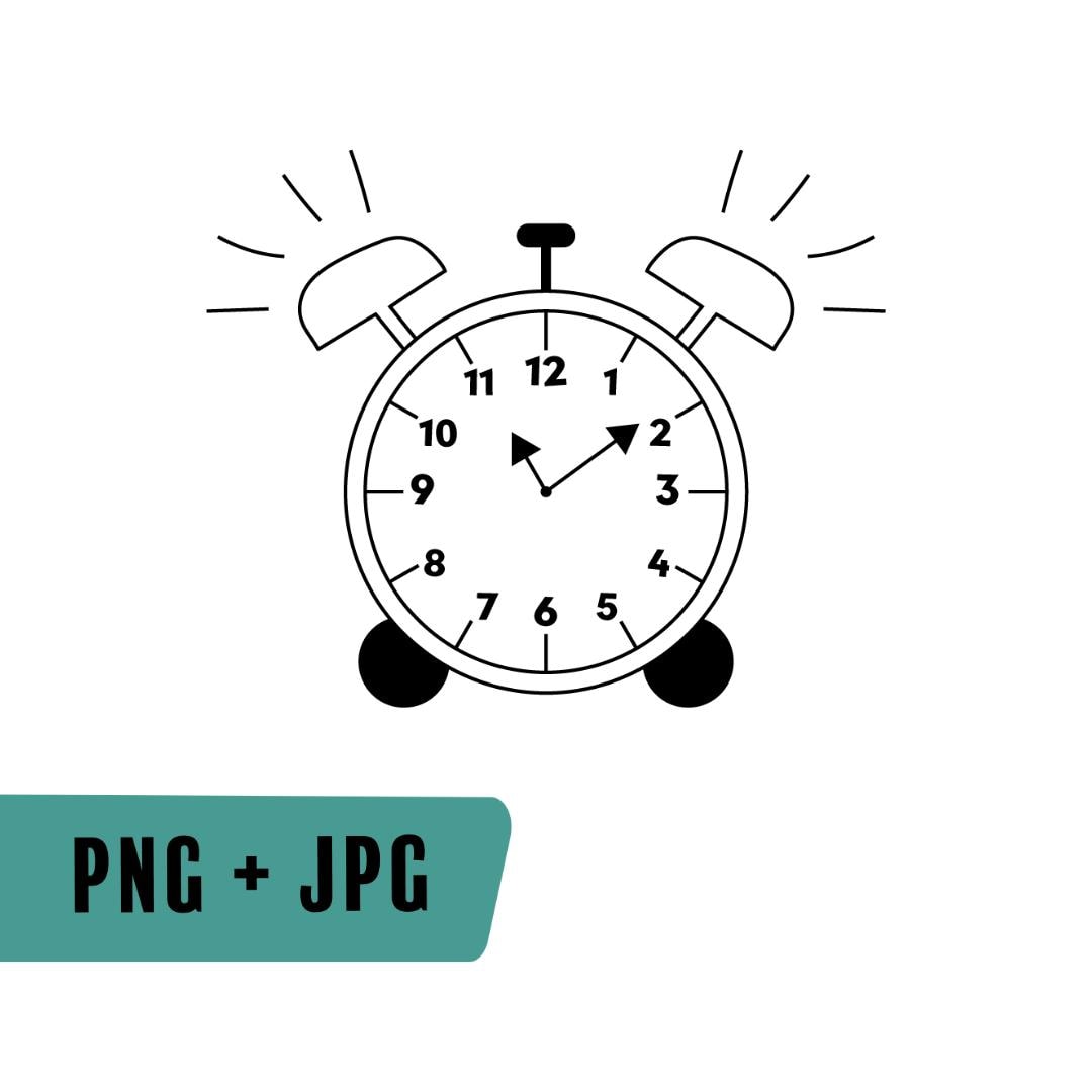 Clock Clipart Black And White Clipart Best