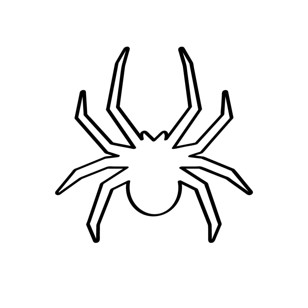 Spider Clip Art PNG and JPG - Etsy