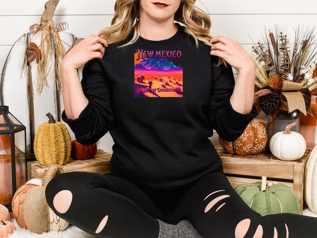 New Mexico the Land of Enchantment Sweatshirt, State Sweatshirt, New ...