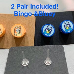 Handmade Bluey Inspired Earrings, Necklaces and Bracelets - Etsy