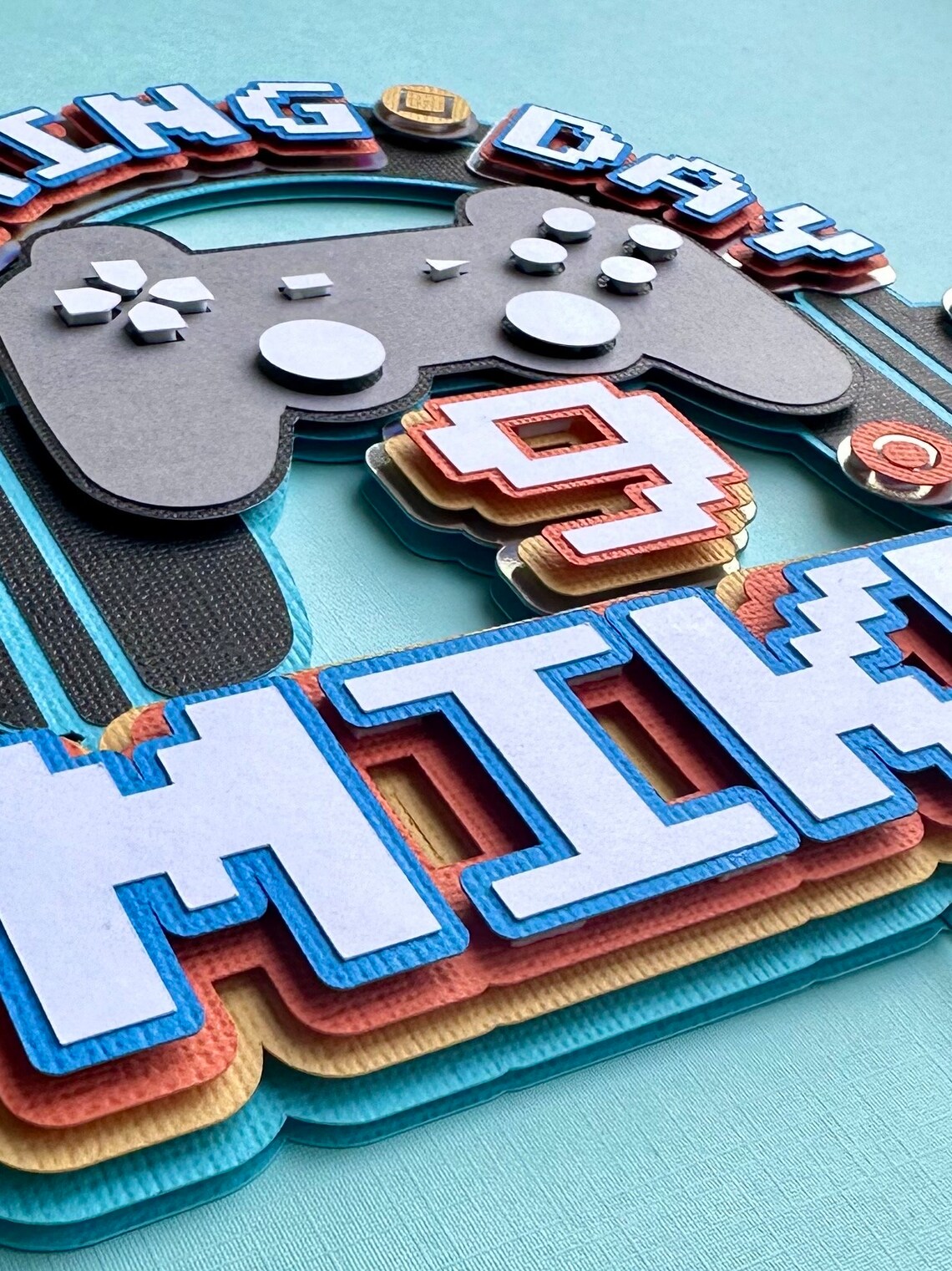 Gamer Cake Topper - Etsy