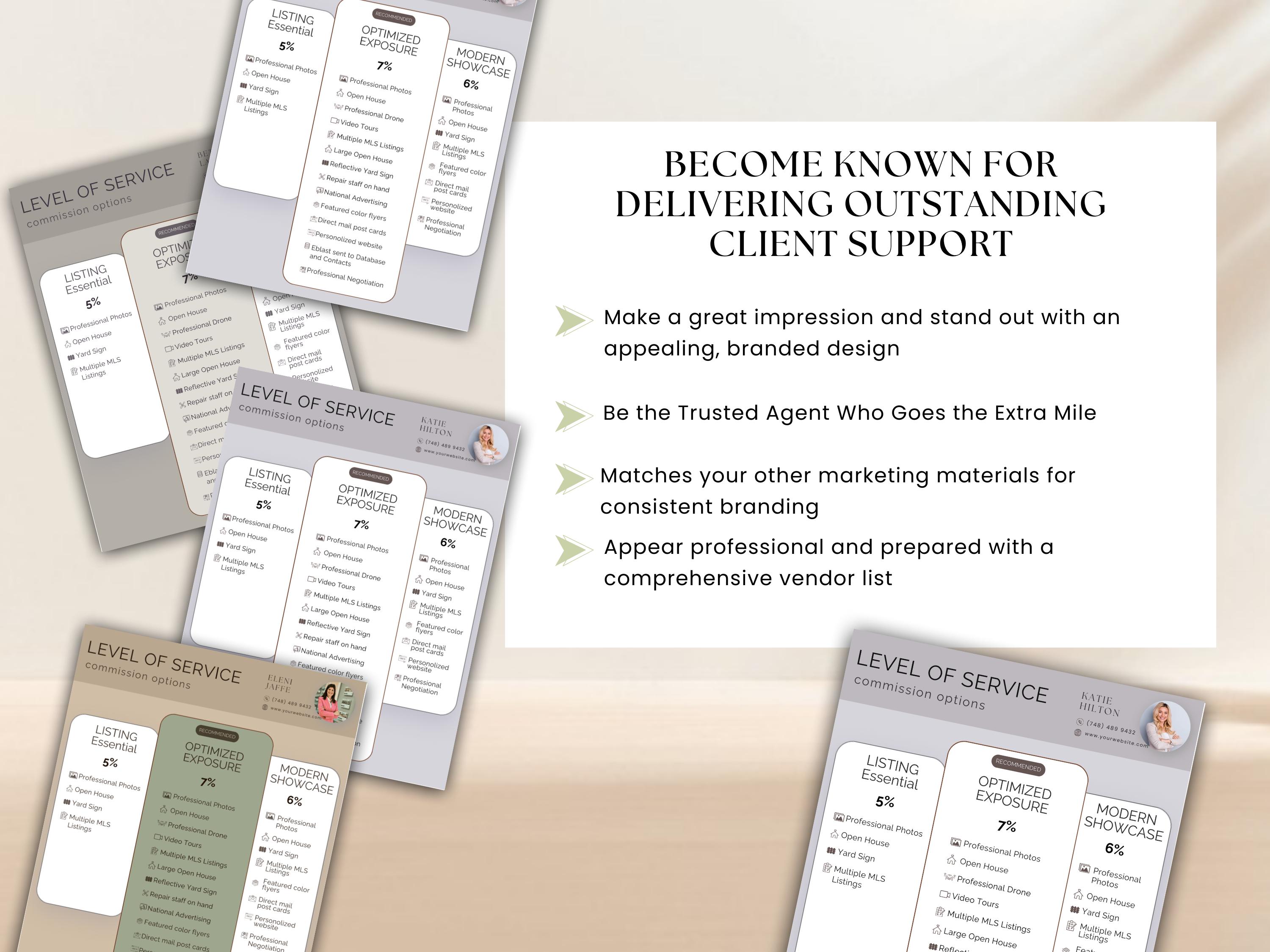 Real Estate Commission Template, Real Estate Commission Sheet, Real ...