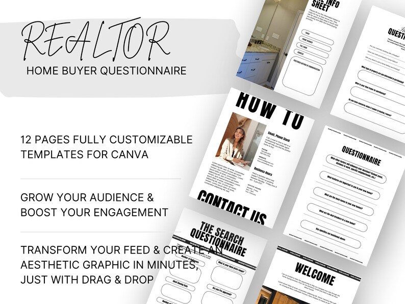 Real Estate Buyer Questionnaire, Buyers Questionnaire, Buyer ...