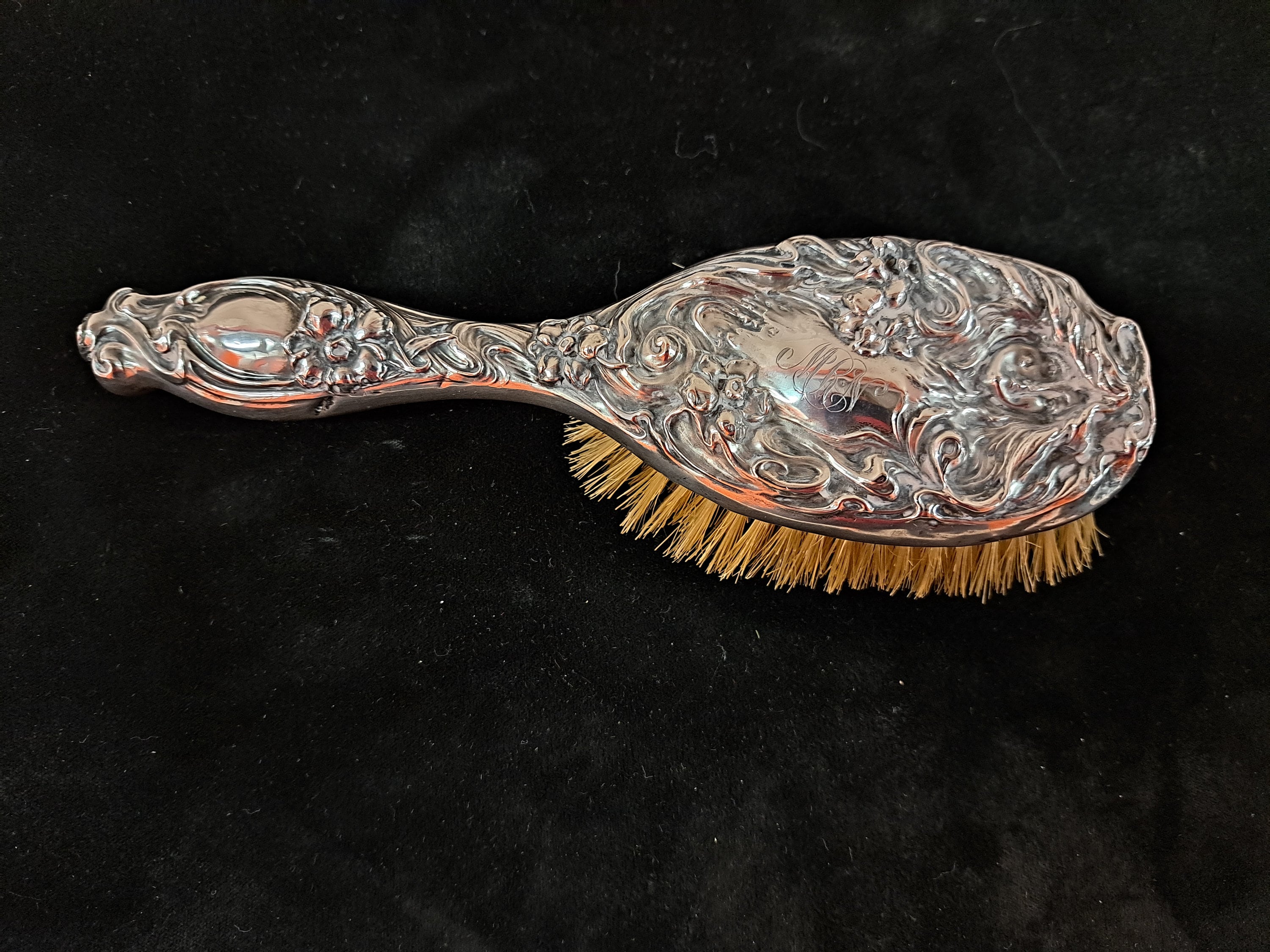 Antique Ornate Sterling Silver Hallmarked Victorian Hair Brush - Etsy