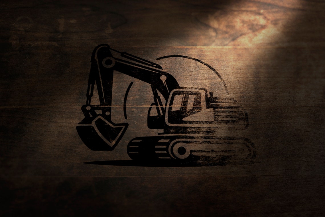 Excavator Clipart Bundle, Excavator SVG, Construction Clipart, Digger ...